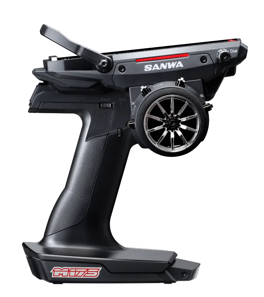 Sanwa M17S Radio + RX-493i Receiver | Redzone Racing
