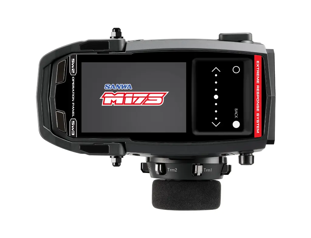 Sanwa M17S Radio + RX-493i Receiver | Redzone Racing